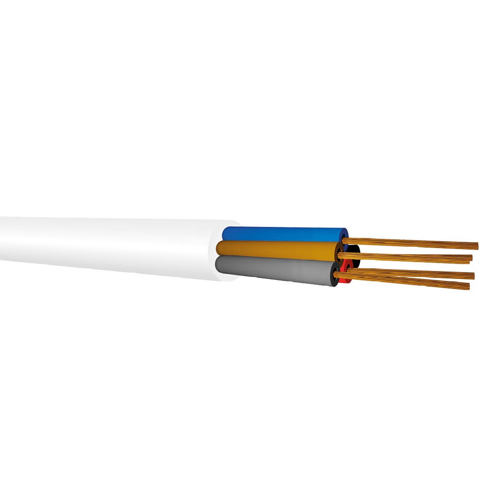 Shielded Cable 100M Roll 4 conductors | Garsaco
